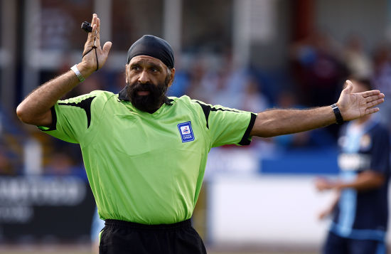Referee J Singh Preseason Friendly Grays Editorial Stock Photo - Stock ...