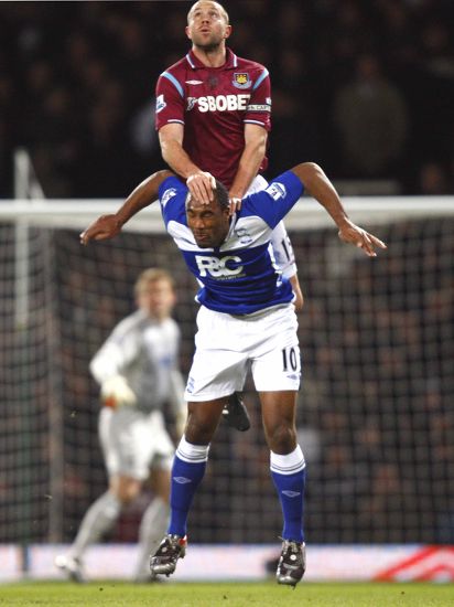 Football West Hams Matthew Upson Takes Editorial Stock Photo - Stock ...