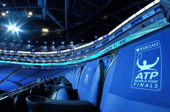 Seating Decked Atp Logo Stand Atp Editorial Stock Photo - Stock Image ...