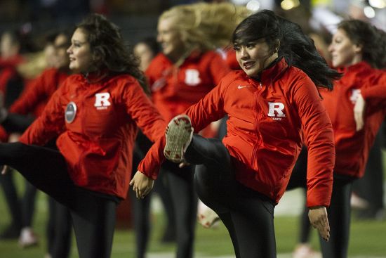 Rutgers Scarlet Knights Dance Team Performs Editorial Stock Photo ...