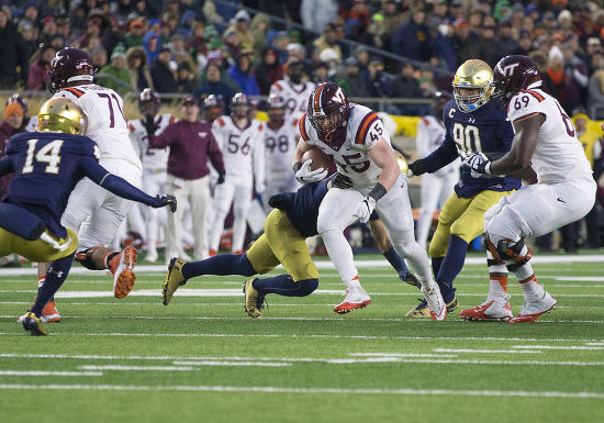 Virginia Tech Running Back Sam Rogers Editorial Stock Photo - Stock ...