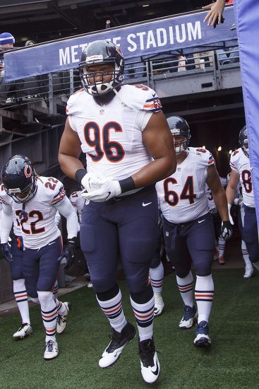 2016 Chicago Bears Defensive End Akiem Editorial Stock Photo - Stock ...