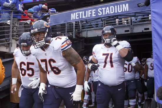 2016 Chicago Bears Offensive Lineman Mike Editorial Stock Photo - Stock Image | Shutterstock