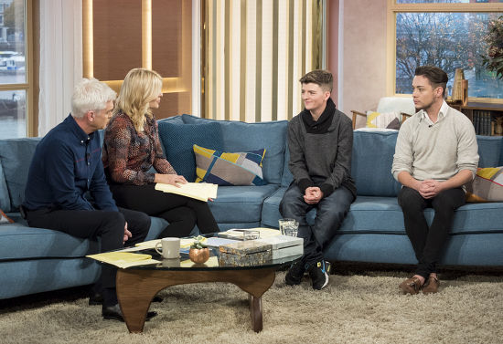 Phillip Schofield Holly Willoughby Tyler Bonner Editorial Stock Photo ...