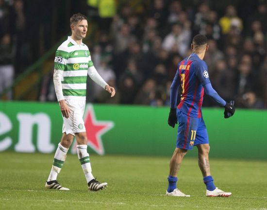 Barcelona Neymar Mikeal Lustig Exchange Words Editorial Stock Photo ...