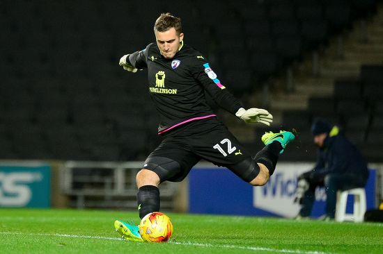 Chesterfield Goalkeeper On Loan Liverpool Ryan Editorial Stock Photo ...