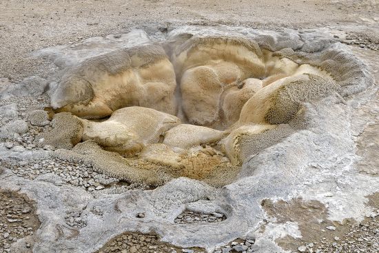 Shell Spring Biscuit Basin Yellowstone National Editorial Stock Photo ...