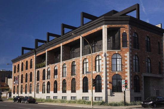 Former Textile Manufacturing Building Converted Into Editorial Stock ...