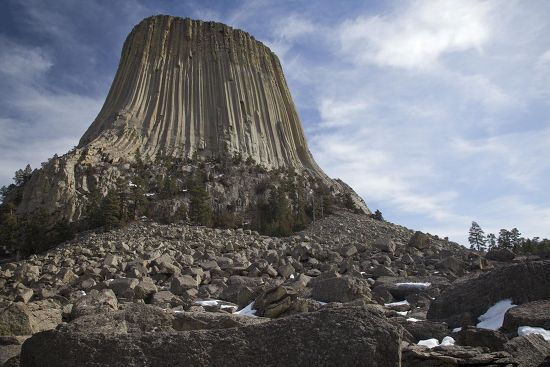 Boulder Field Fallen Rock Columns Front Editorial Stock Photo - Stock ...