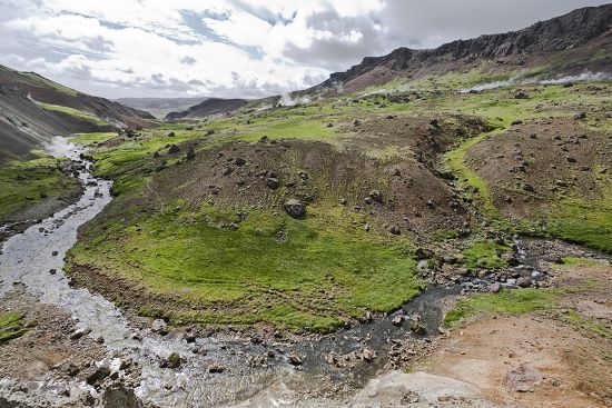 Hot Springs Hveragerdi Geothermal Area Hveragerdi Editorial Stock Photo ...