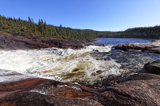 Manitou River Duplessis District Quebec Canada Editorial Stock Photo ...