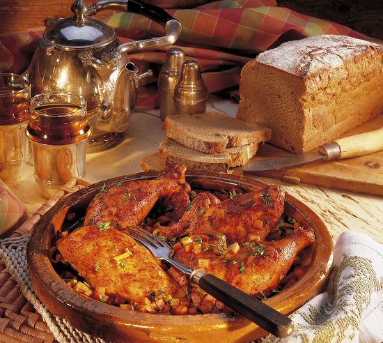 Serbian Gypsy Style Chicken Serbia Editorial Stock Photo - Stock Image ...