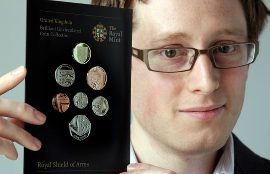 Designer New Coins Matthew Dent Editorial Stock Photo - Stock Image ...