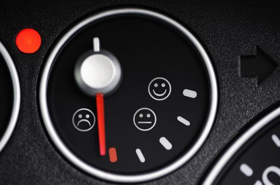 Fuel Gauge Smiley Faces Symbolic Image Editorial Stock Photo - Stock ...