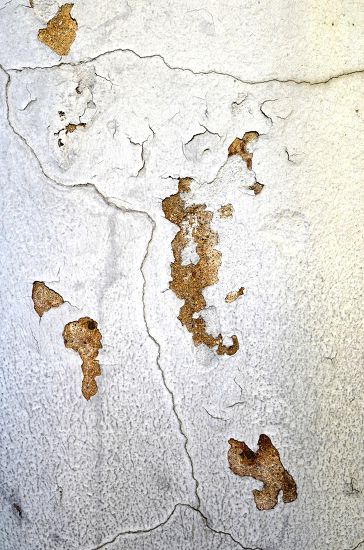 Cracked Wall Paint Flaking Off Editorial Stock Photo - Stock Image ...