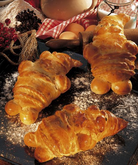 Sweet Yeast Pastry Shape Men Switzerland Editorial Stock Photo - Stock ...