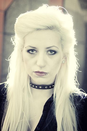 Model Released Woman Serious Face Punk Editorial Stock Photo - Stock ...
