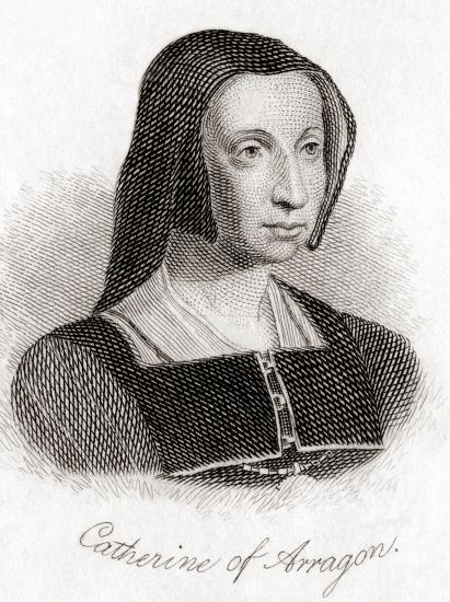 Catherine Aragon 1485 1536 Queen England Editorial Stock Photo - Stock ...
