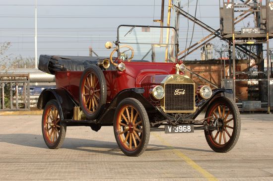 Ford Model T Early Motor Car Editorial Stock Photo - Stock Image ...