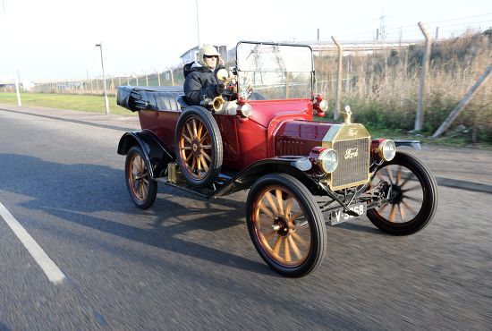 Ford Model T Early Motor Car Editorial Stock Photo - Stock Image ...