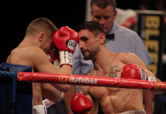 Martin Gethin R Throws Punch John Editorial Stock Photo - Stock Image ...