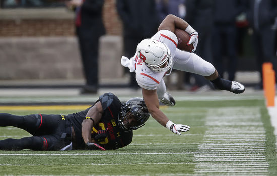 Rutgers Scarlet Knights Rb 32 Justin Editorial Stock Photo - Stock ...