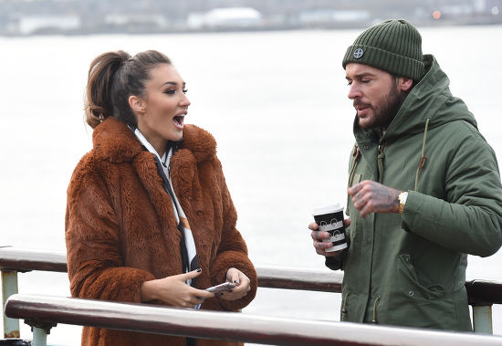 Megan Mckenna Peter Wicks Filming Towie Editorial Stock Photo - Stock ...
