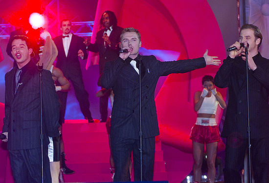 1999 Brit Awards London Arena Boyzone Editorial Stock Photo - Stock ...
