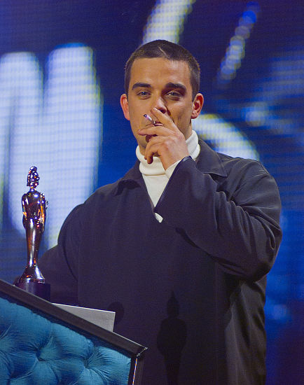 1999 Brit Awards London Arena Robbie Editorial Stock Photo - Stock ...