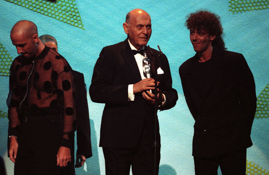 British Pop Awards Brits 1992 Sir Editorial Stock Photo - Stock Image ...
