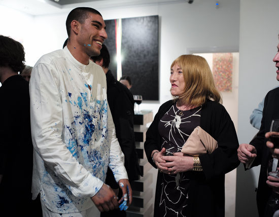 Vip Preview Omar Hassans Exhibition Breaking Editorial Stock Photo ...