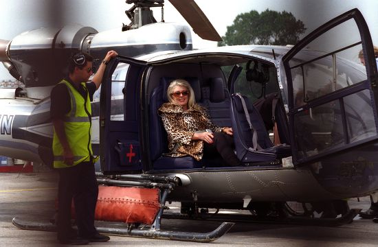Lady Dale Kanga Tryon Battersea Heliport Editorial Stock Photo - Stock ...