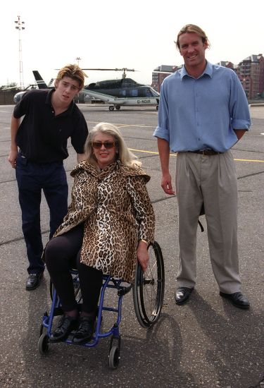 Lady Dale Kanga Tryon Battersea Heliport Editorial Stock Photo - Stock ...