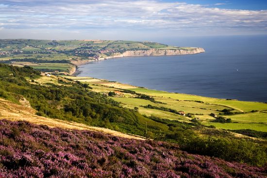 View Bay Ravenscar Robin Hoods Bay Editorial Stock Photo - Stock Image ...