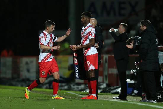 Rowan Liburd Replaces Steven Schumacher Stevenage Editorial Stock Photo ...