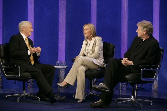 Michael Parkinson Patsy Kensit Jerry Springer Editorial Stock Photo ...