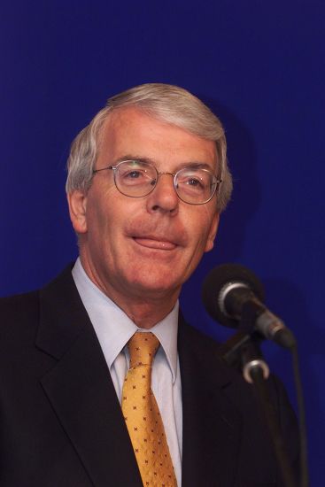 Conservative Party Conference Bournemouth John Major Editorial Stock ...