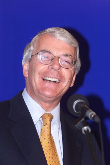 Conservative Party Conference Bournemouth John Major Editorial Stock ...