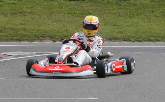 Lewis Hamilton Daytona Young British Gokart Editorial Stock Photo ...