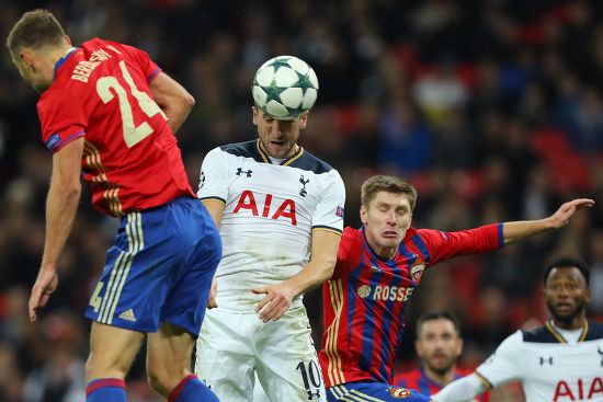 Harry Kane Tottenham Hotspur Directs Header Editorial Stock Photo ...