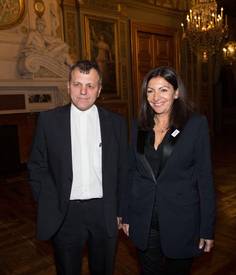 Dimitris Christopoulos Anne Hidalgo Editorial Stock Photo - Stock Image ...