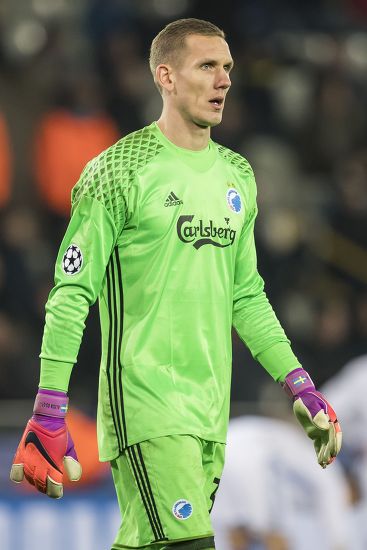 Goalkeeper Robin Olsen Fc Kopenhagen Editorial Stock Photo - Stock ...