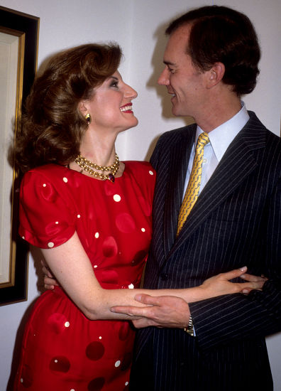 Arianna Stassinopoulos Her Husband Michael Huffington Editorial Stock ...