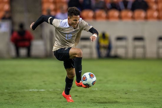 Wake Forest Defender Alex Knox 18 Editorial Stock Photo - Stock Image ...