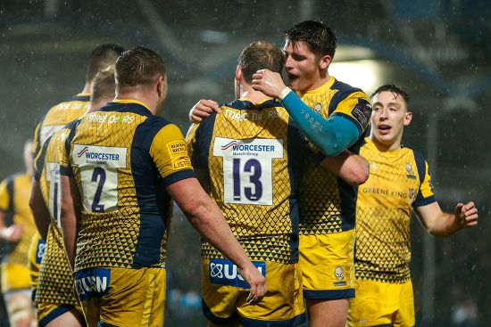 Max Stelling Worcester Warriors Celebrates Ben Editorial Stock Photo ...