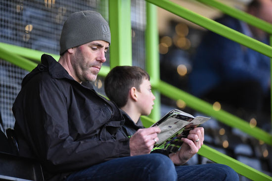 Fgr Fans During Fa Trophy Match Editorial Stock Photo - Stock Image ...