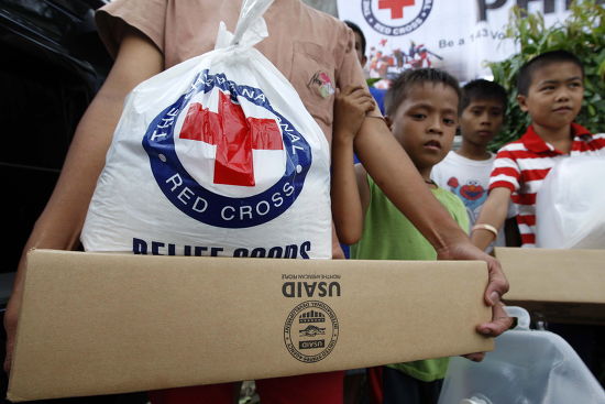 Relief Goods Philippine Us Aid Relief Editorial Stock Photo - Stock ...
