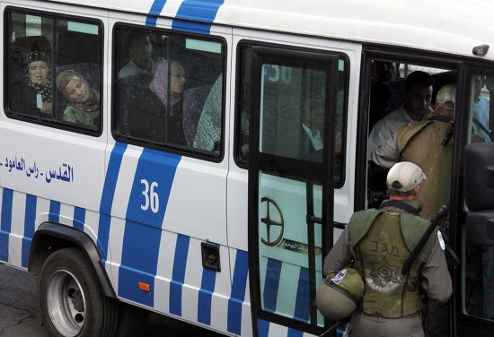 Israeli Border Police Mini Van They Editorial Stock Photo - Stock Image ...