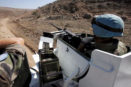 French U N Peacekeepers 13th Detachment Editorial Stock Photo - Stock ...