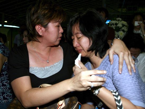 Indonesian Reka R Comforted By Relative Editorial Stock Photo - Stock ...